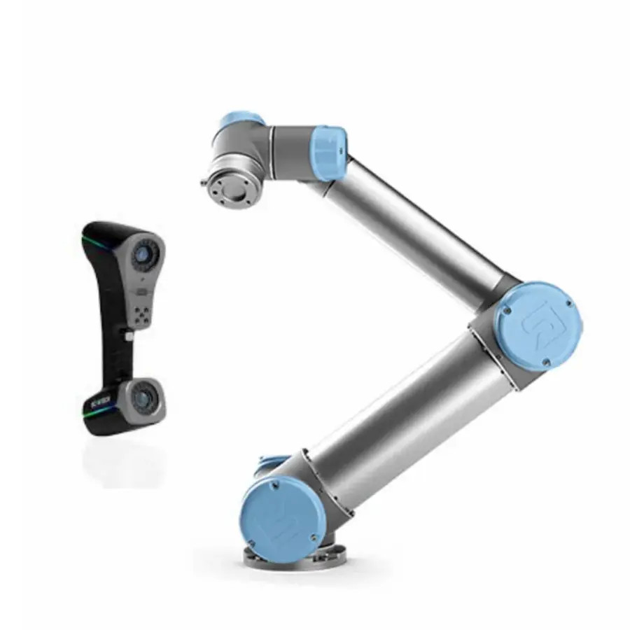 UR5 Universalroboter Cobot mit Scanner 3D als automatisierter Station ...