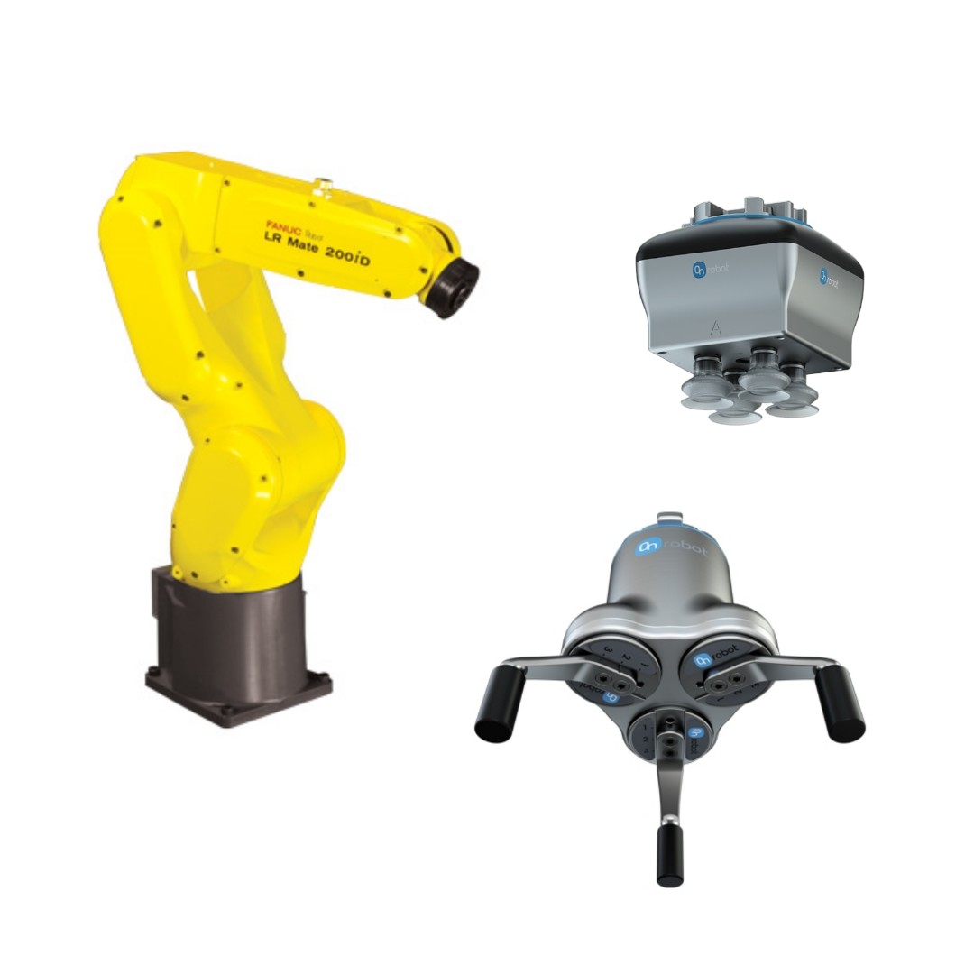 FANUC-Roboter mit 3FG15 DREI-FINGER-GREIFER und VGC10 – ELEKTRISCHER ...